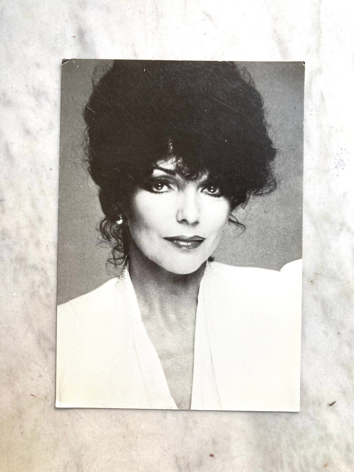Vintage joan collins postcard | Etsy
