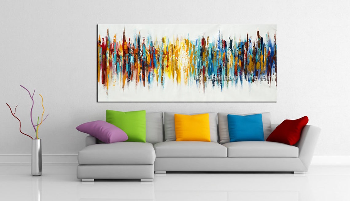 Acrylic Painting Original Modern Art Abstract Painting | Etsy