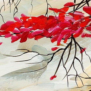 SALE Tree painting Acrylic Abstract Large Painting Tree Wall | Etsy