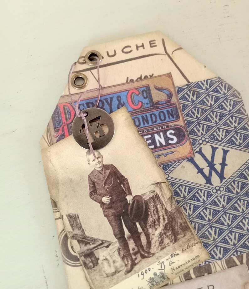 Handmade Junk Journal Tags Etsy