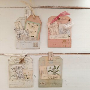 Handmade Journal Pocket Tags - Etsy