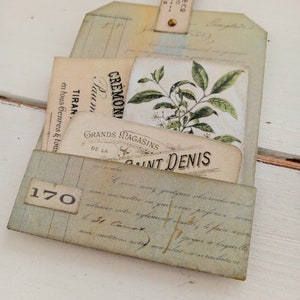 Handmade Journal Pocket Tags - Etsy