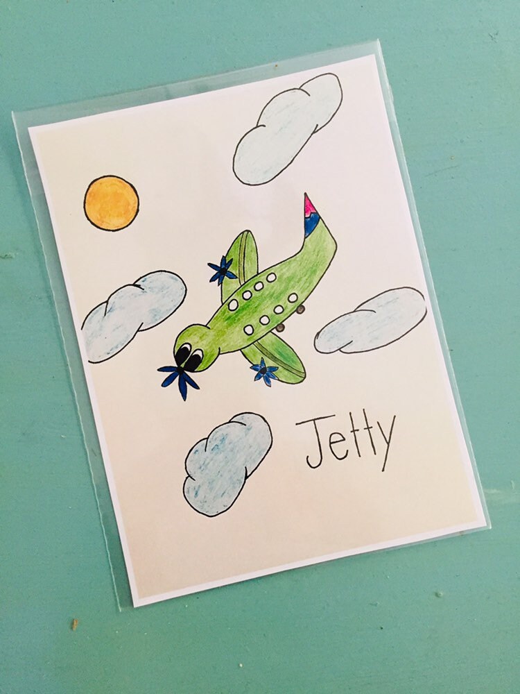 Original Drawing jetty - Etsy