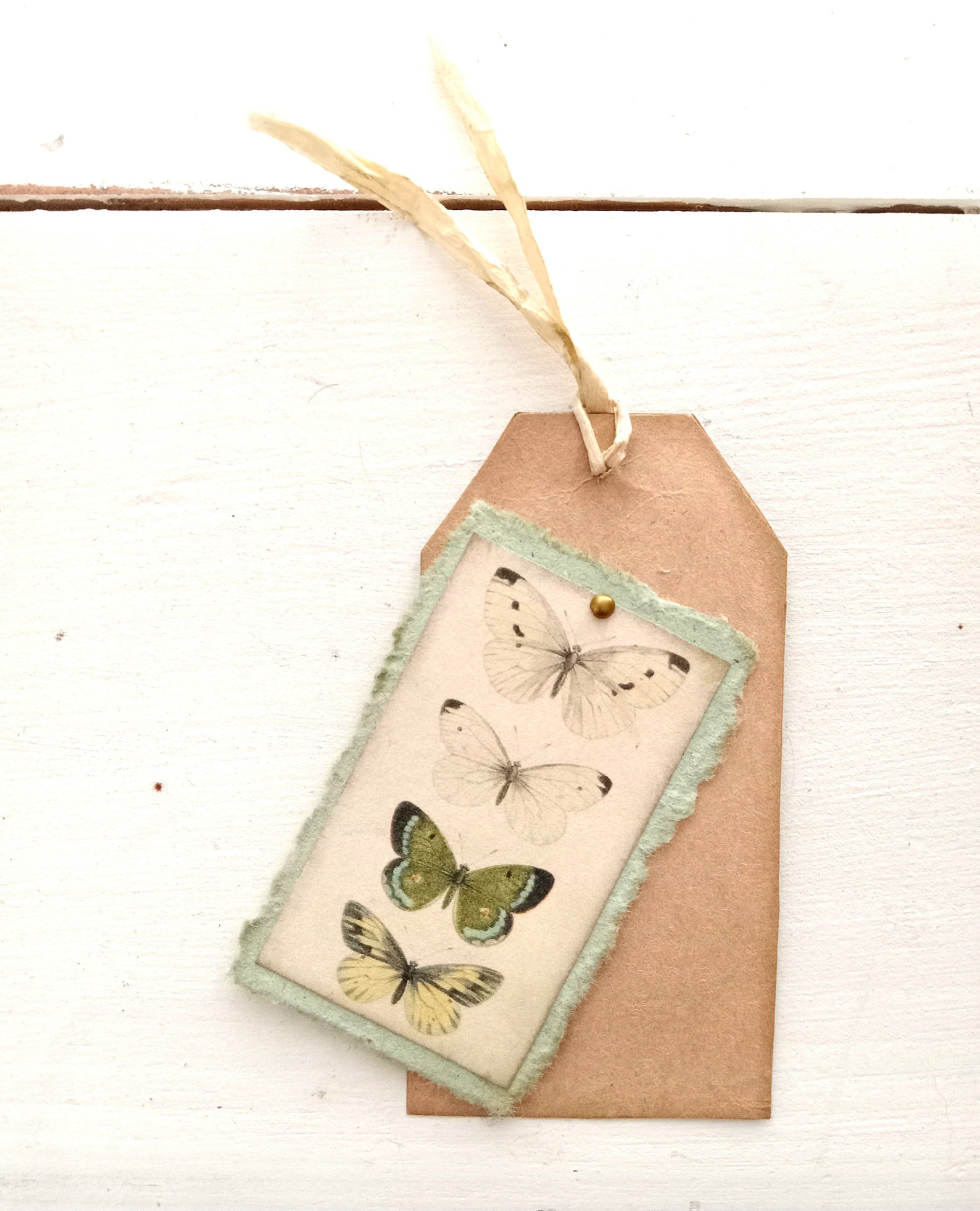 Handmade Journal Pocket Tags - Etsy