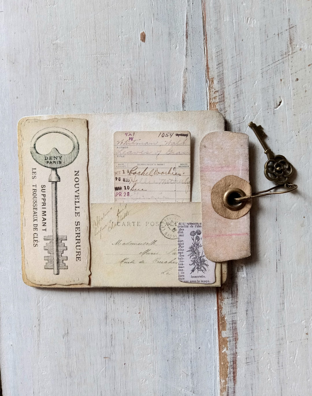 Handmade Paper Clip Slide Embellishment - Etsy