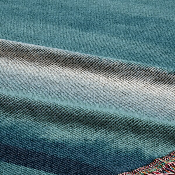 Turquoise Blanket - Etsy