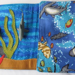 Ocean Travel Toy Play Mat Under the Sea Play on the Go Play - Etsy UK
