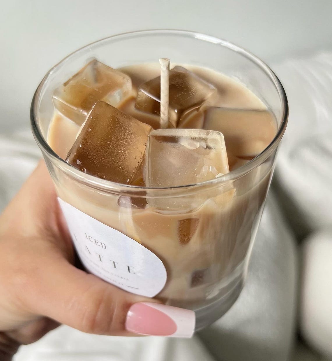 Iced Coffee Latte Candle 9.5oz - Etsy