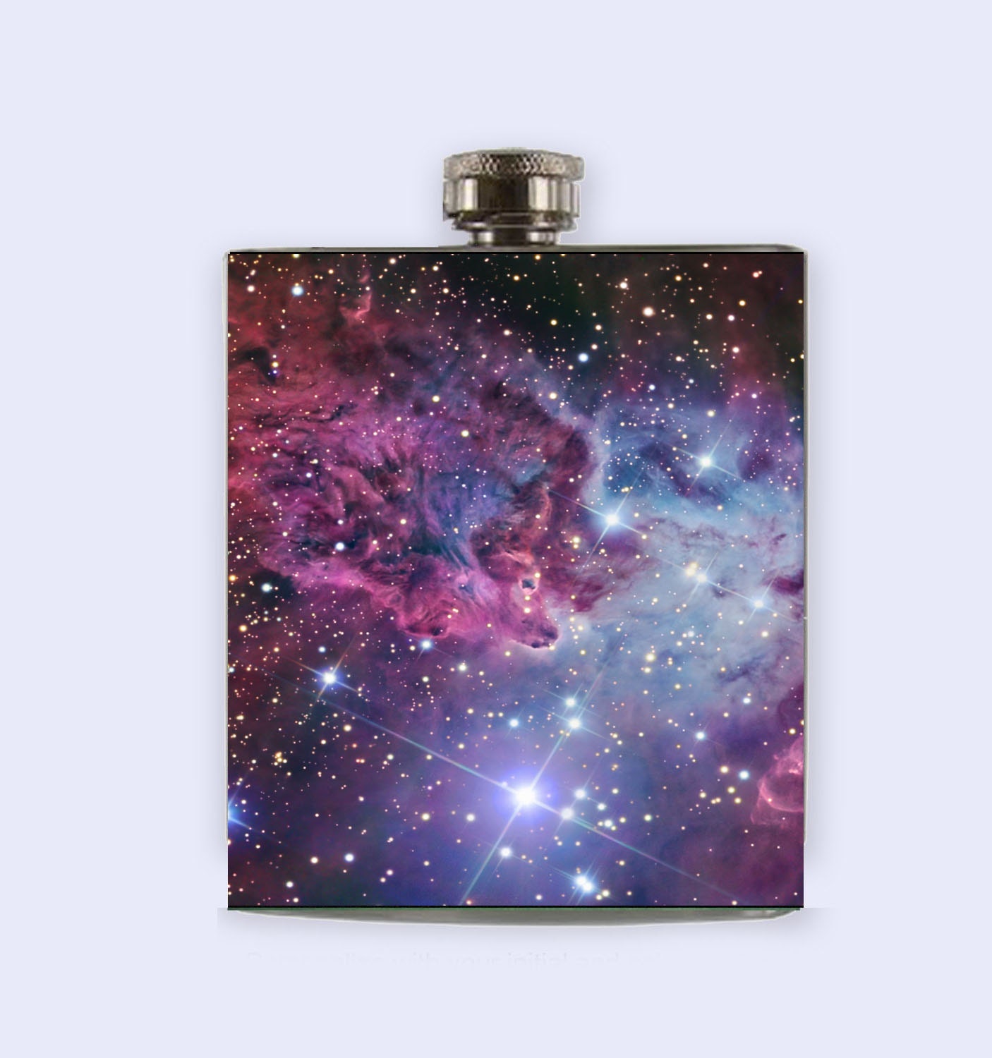 Nebula Flask Stars Galaxy Space Flask Etsy
