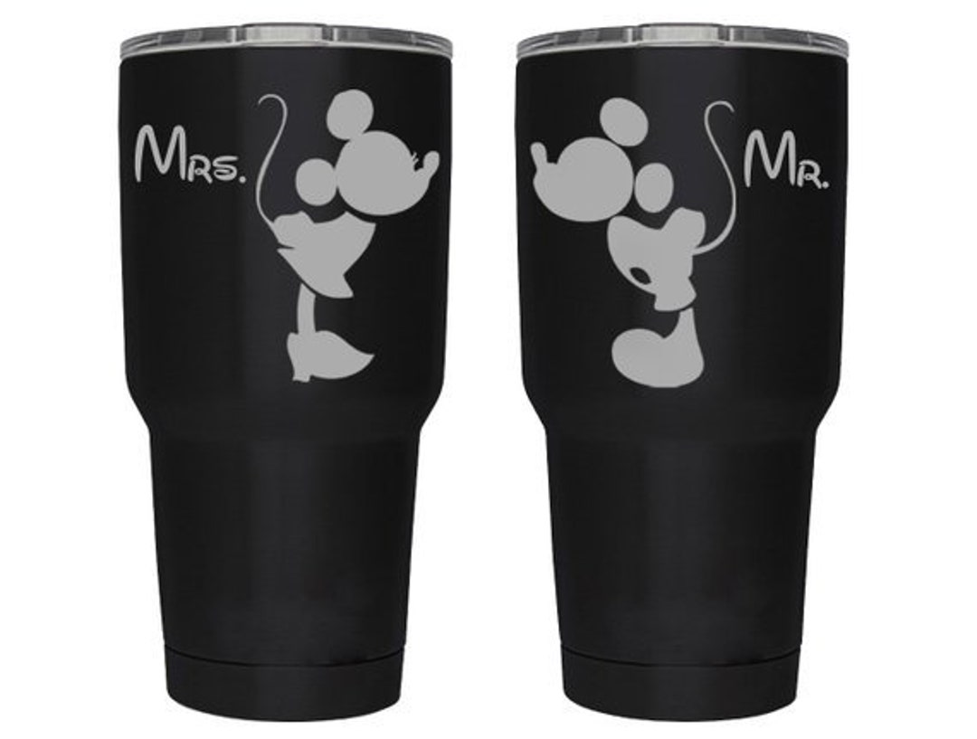 Mickey and Minnie Mouse 30 Oz Tumbler Set Like a Yeti...but - Etsy