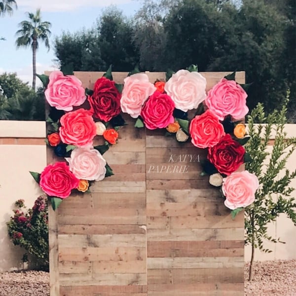 Giant Paper Flowers - Etsy