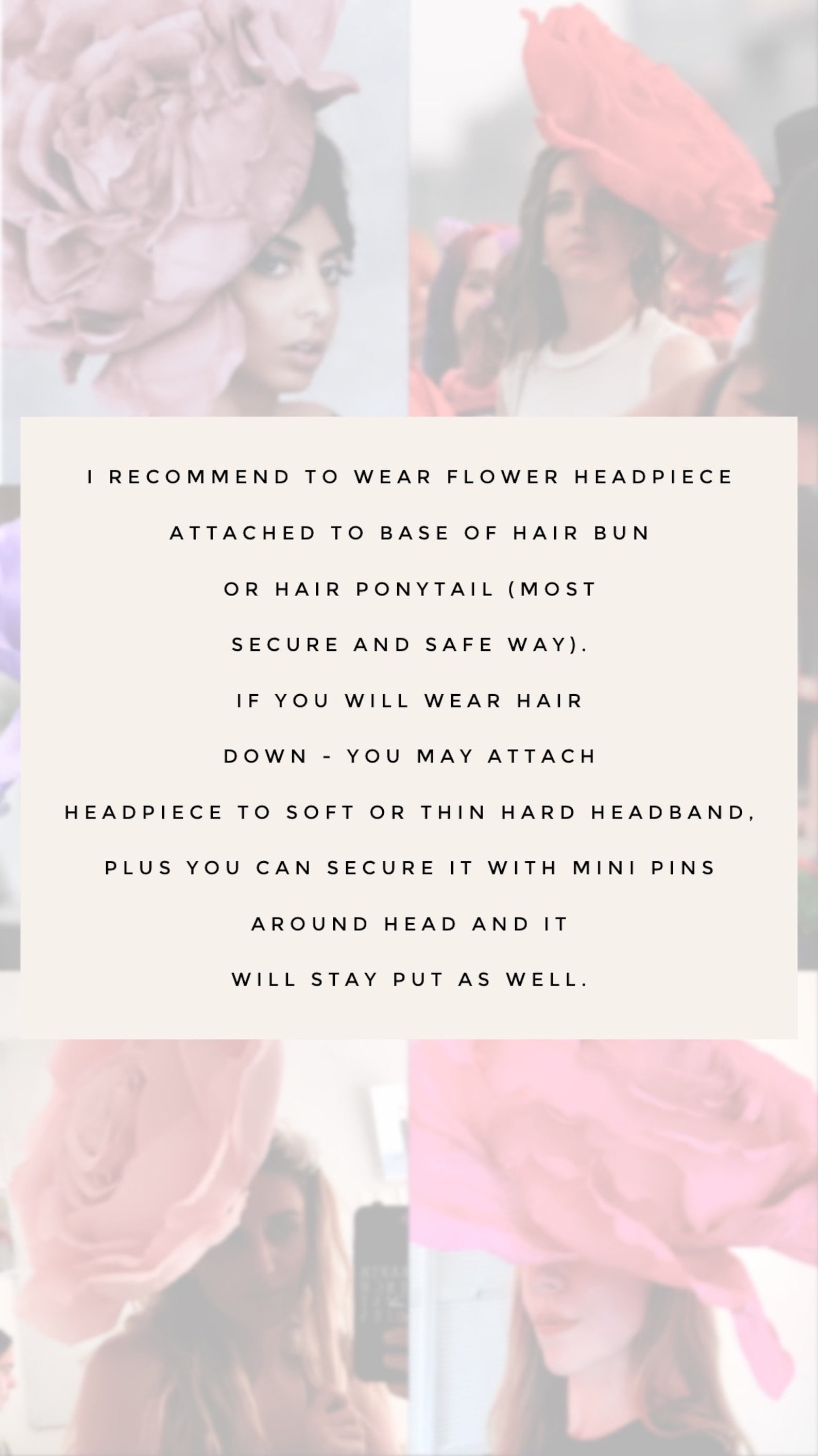 Giant Peach Paper Flower Headpiece, Photo Shoot Hair Accessory - Etsy