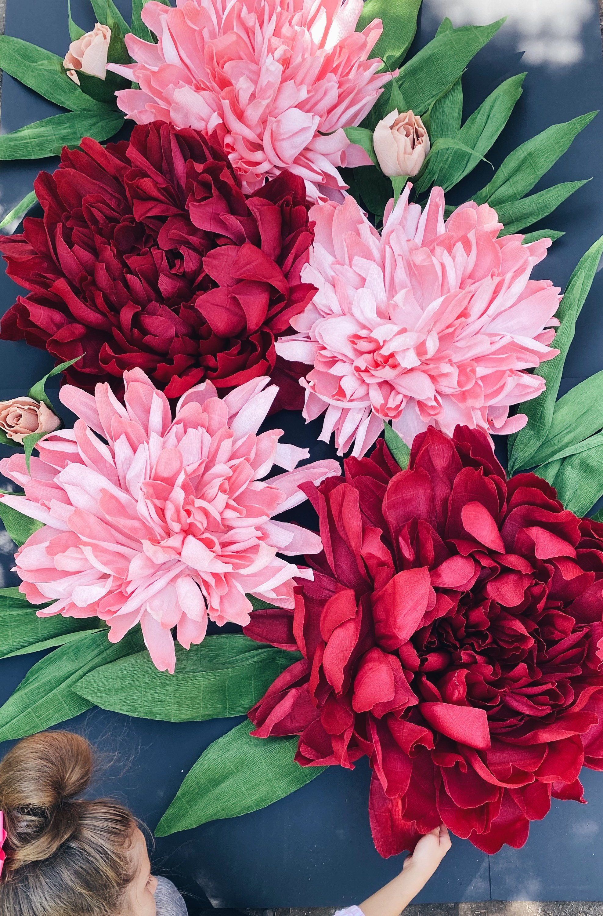 Luxurious Giant Paper Peonies Storefront Huge Flowers - Etsy