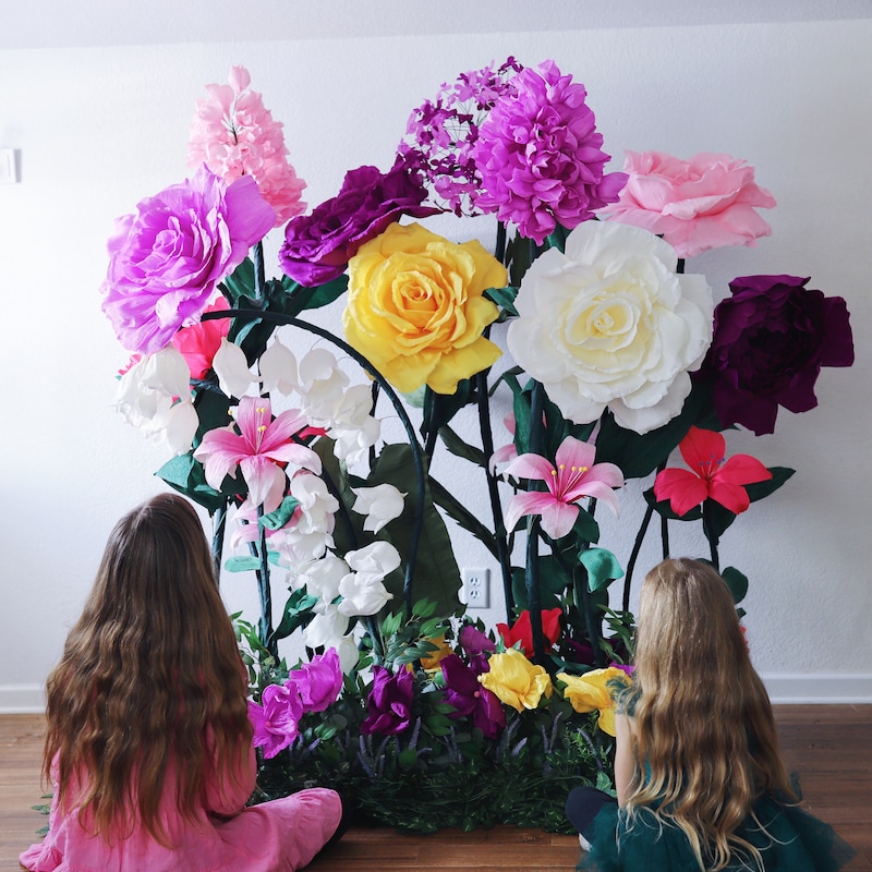 Crepe Paper Roses - Etsy