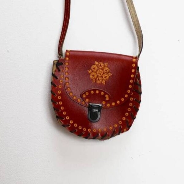 Embossed Leather Bag - Etsy