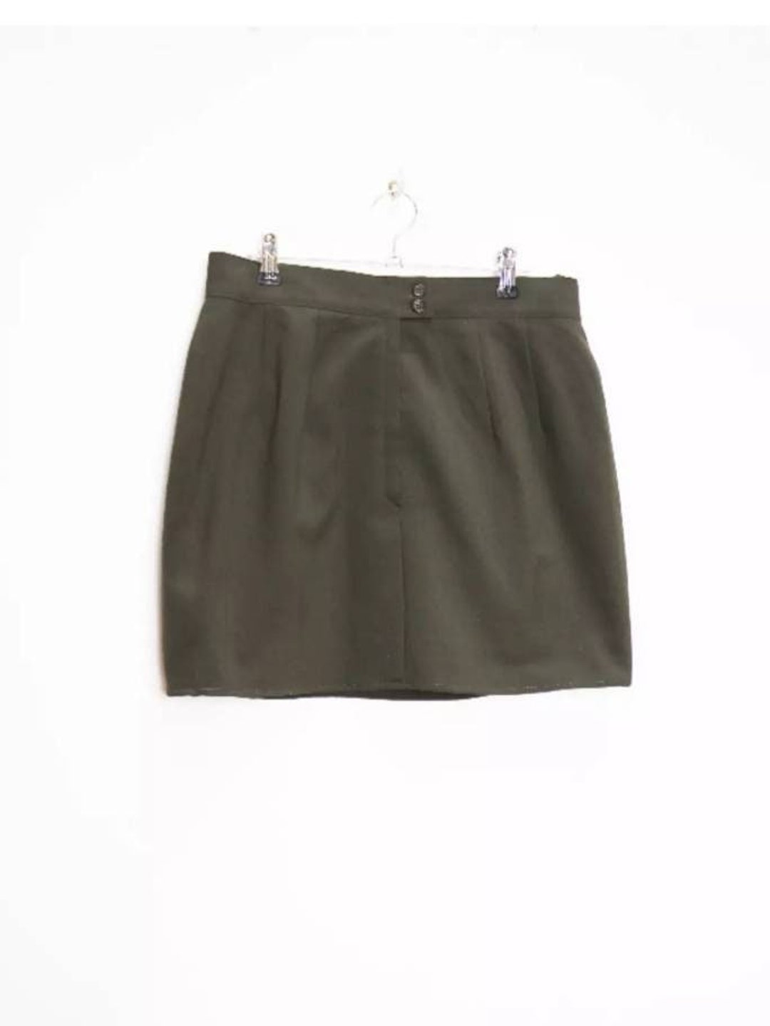 Green Mini-skirt Vintage Green Skirt Dark Green Mini Skirt - Etsy Australia
