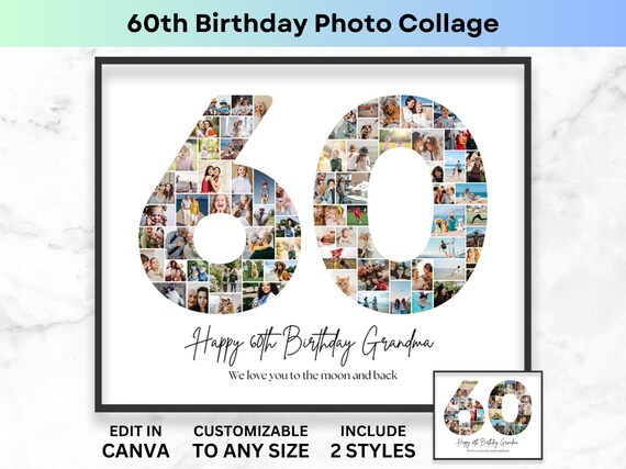 Printable 60th Birthday Borders