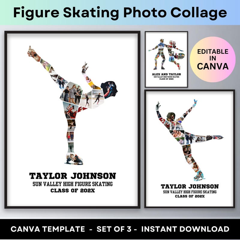 Ice Skating Print - Etsy