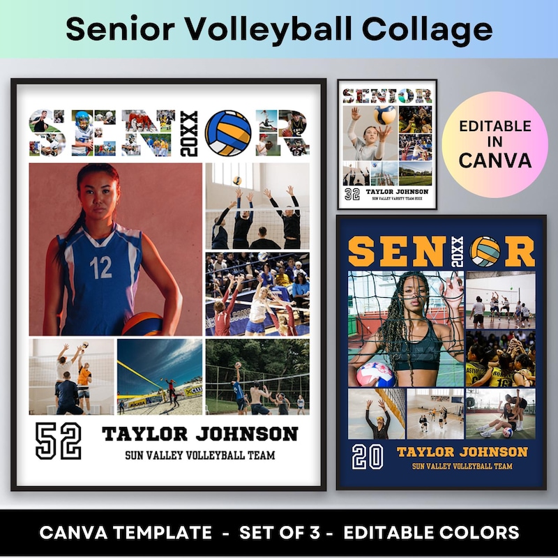 Senior Night Volleyball - Etsy