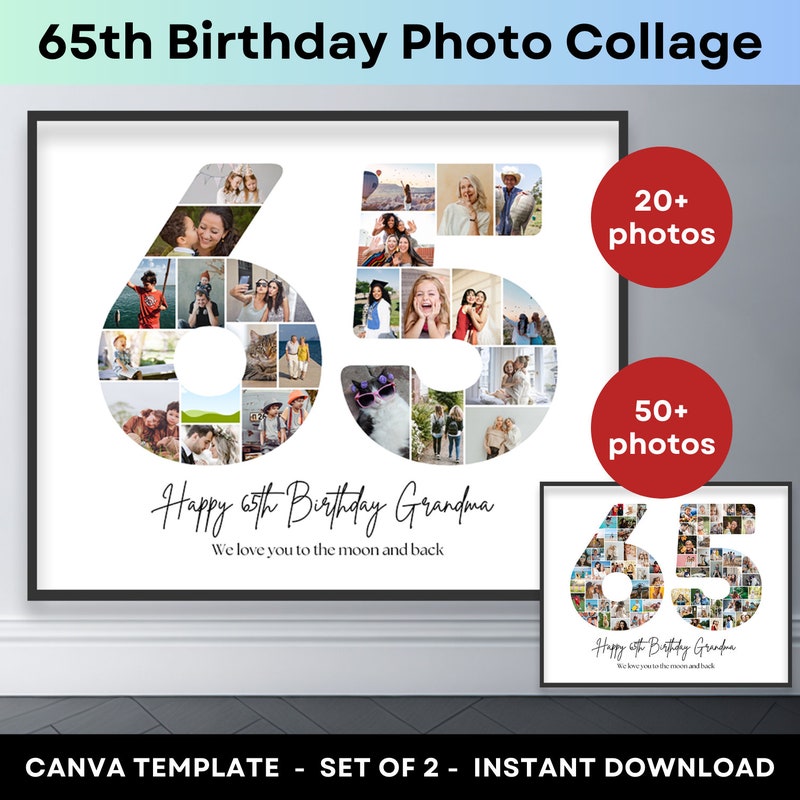 65th Birthday - Etsy