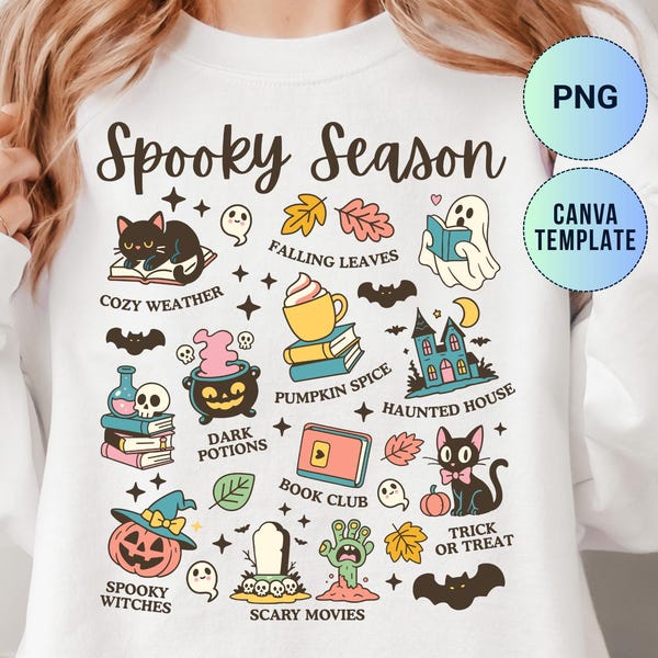 Spooky Doodle Club - Etsy