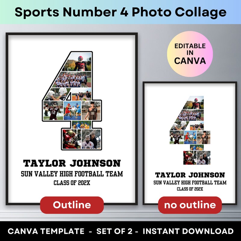 Collage Template - Etsy