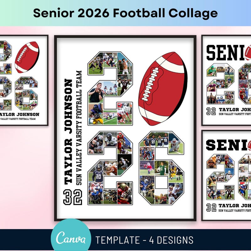 2026 School Yearbook Layout - Etsy
