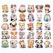 Cute Animals Drink Boba Tea Clipart Transparent PNG Bundle Set Kawaii ...