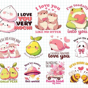 Cute Valentine's Day PNG Funny Love Pun Quotes Pink Valentine Clipart ...