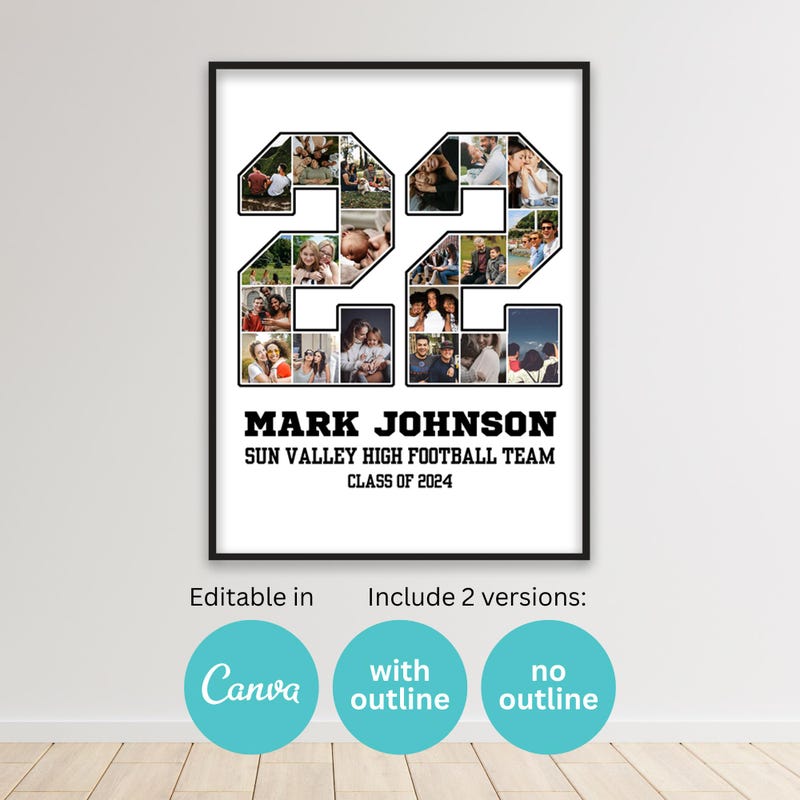 22 in Basketball Template - Etsy