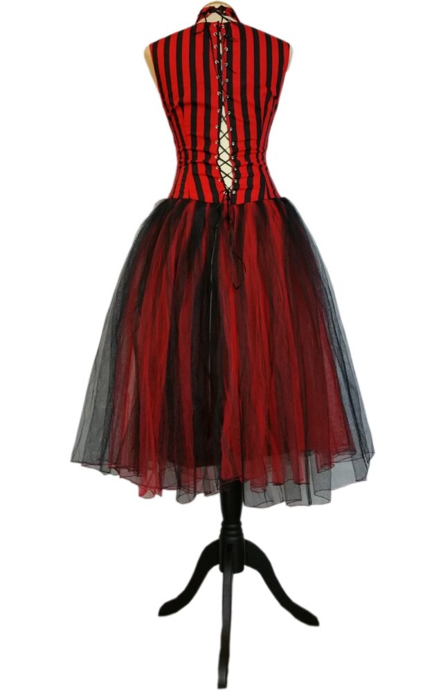 Macabre Circus Gothic Ball Gown Dress Gothic Vampire Burlesque | Etsy