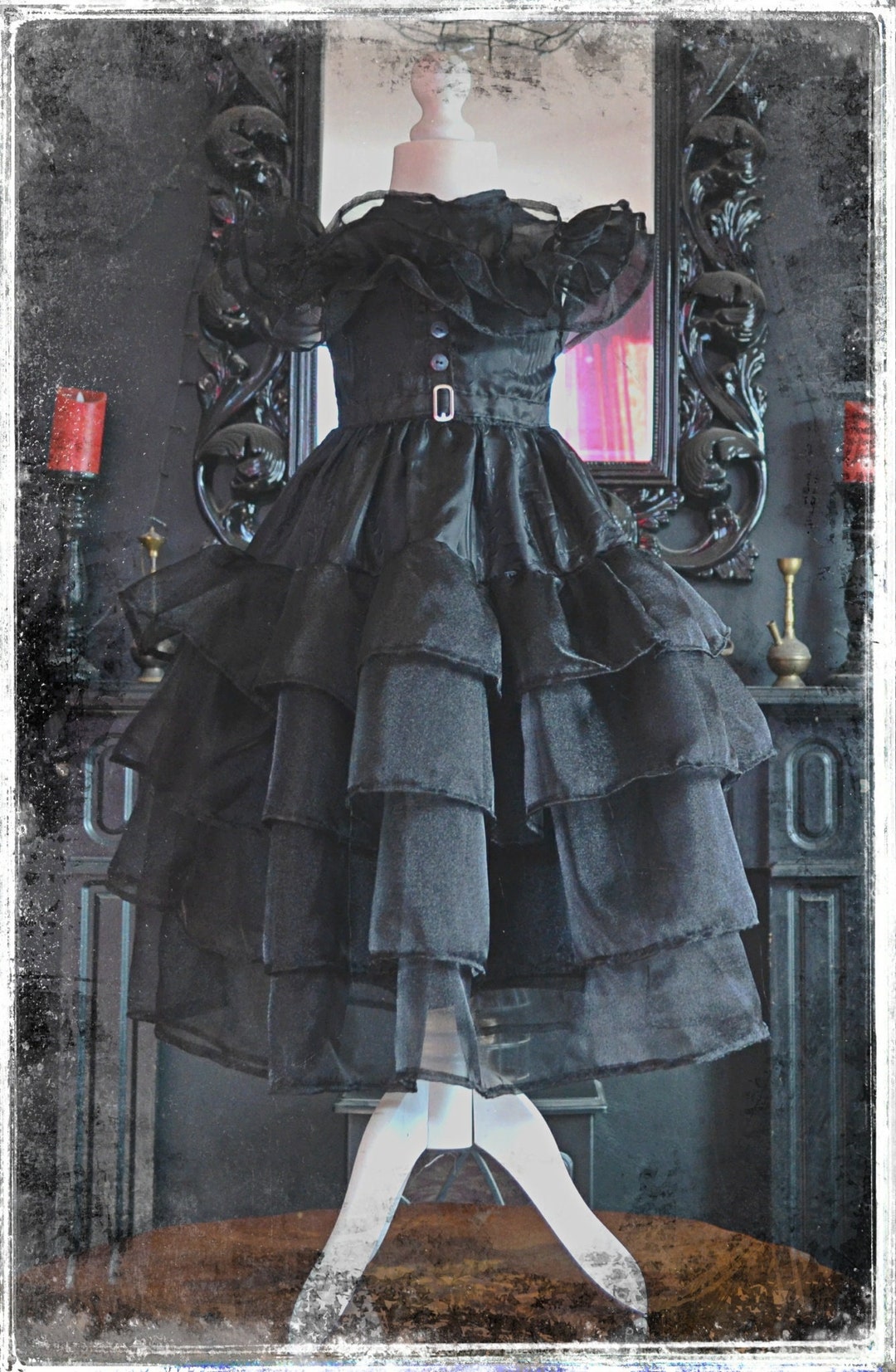 Made to Order Dance of the Ravens Superior Quality Halloween Goth Girl ...