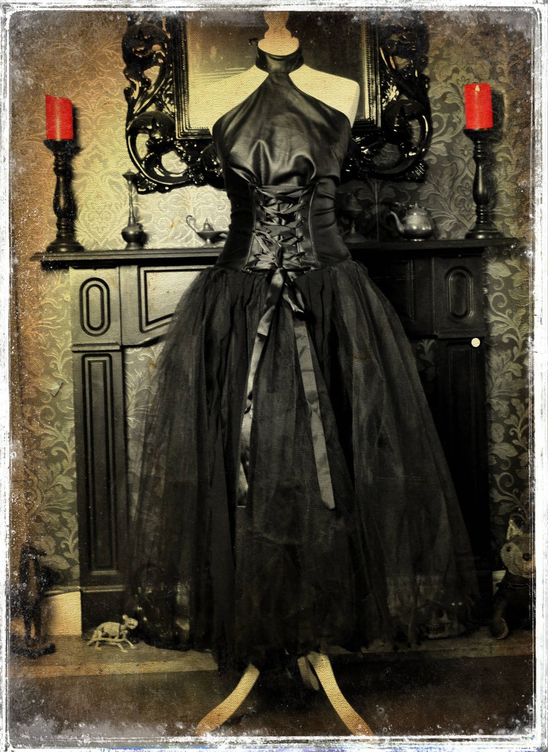 Bespoke Madam Alchemy Stunning Spooky Goth Gothic Funeral Wedding ...
