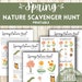 Pond Nature Scavenger Hunt for Kids, Nature Study, Printable PDF ...