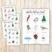Scavenger Hunt for Kids Winter, Nature Study, Printable PDF, Digital ...