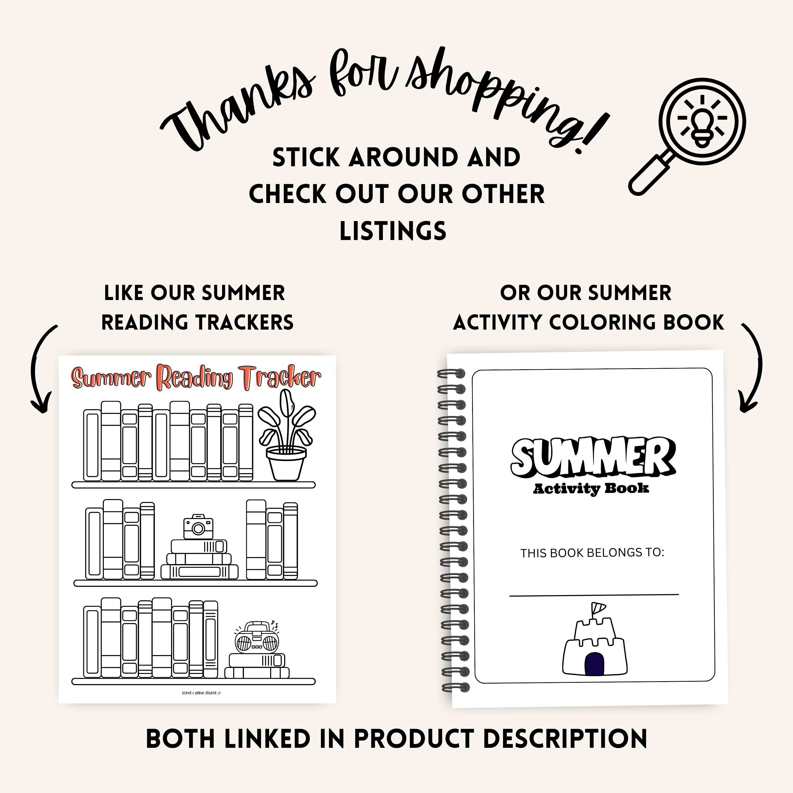 Summer Nature Scavenger Hunt for Kids, Nature Study, Printable PDF ...