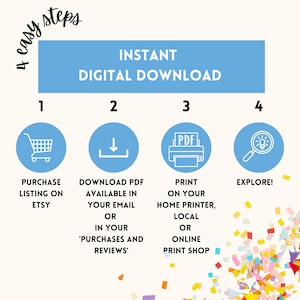 Giant Back to School Coloring Poster Digital Download - Etsy