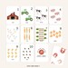 Pre School Farm Animal Number Cards, Digital Download, Charlotte Mason ...