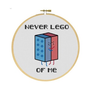 Building Blocks Couple Hug Cross Stitch PDF Pattern - Etsy