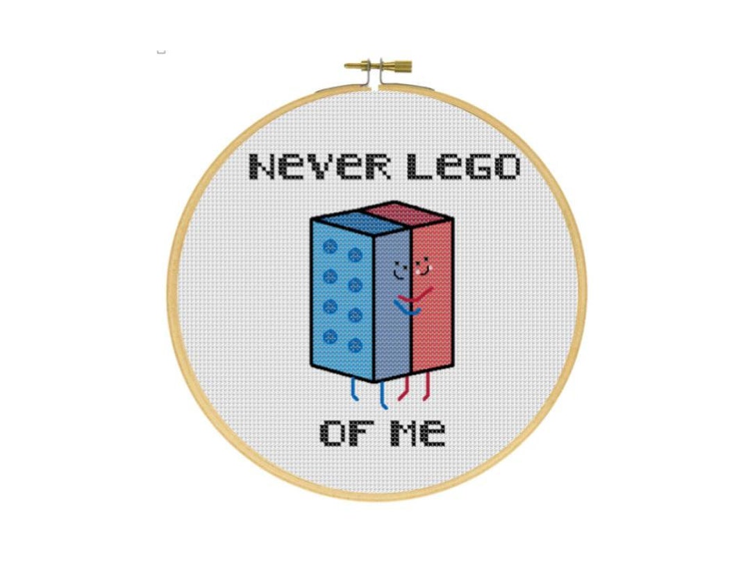 Building Blocks Couple Hug Cross Stitch PDF Pattern - Etsy