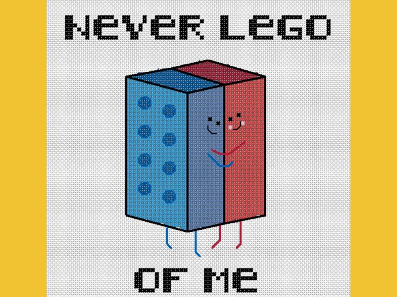 Building Blocks Couple Hug Cross Stitch PDF Pattern - Etsy