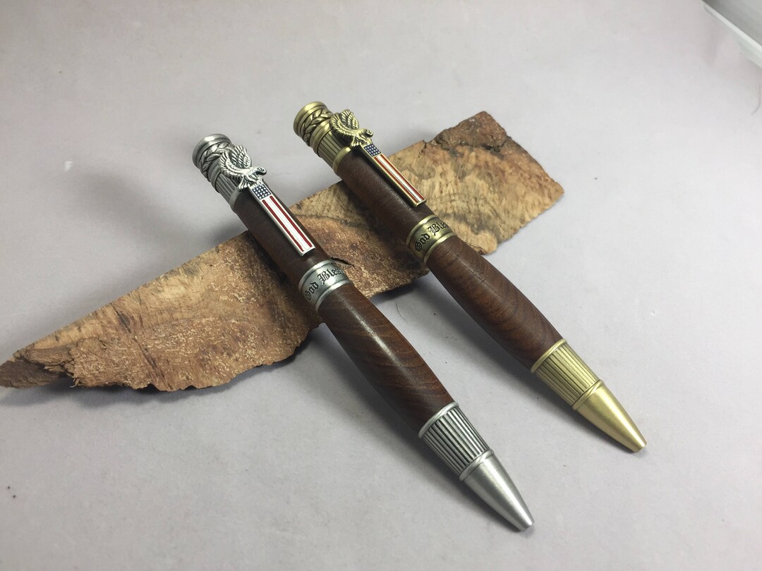 USS New Jersey Deck Pen - Made From Reclaimed Decking From the USS New ...