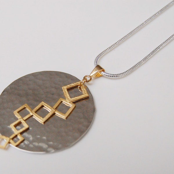 Zig Zag Necklace - Etsy