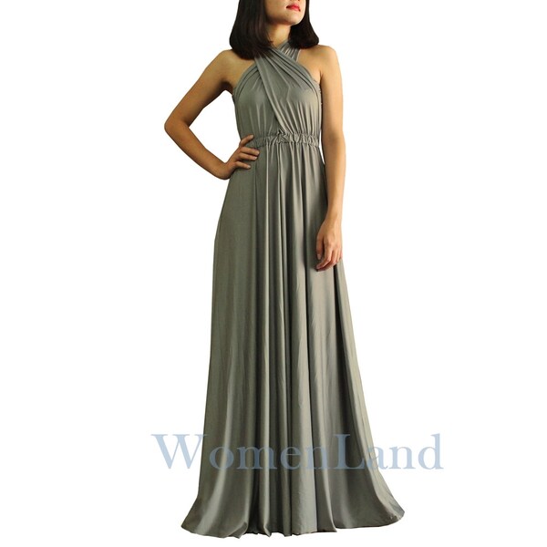 Gray Infinity Dress - Etsy