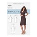 Simplicity Pattern S8735 Misses'/miss Petite Wrap Dress - Etsy