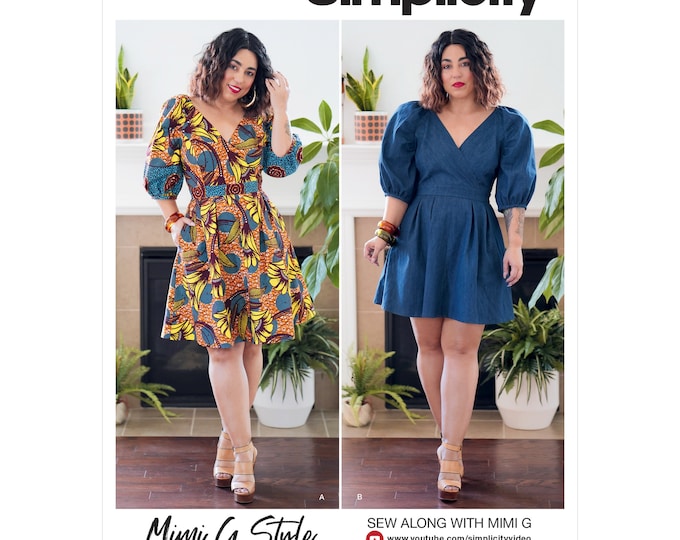 Simplicity Pattern 8551 Misses' Dress or Tunic - Etsy