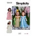 Simplicity Pattern S9438 18 Doll Clothes - Etsy