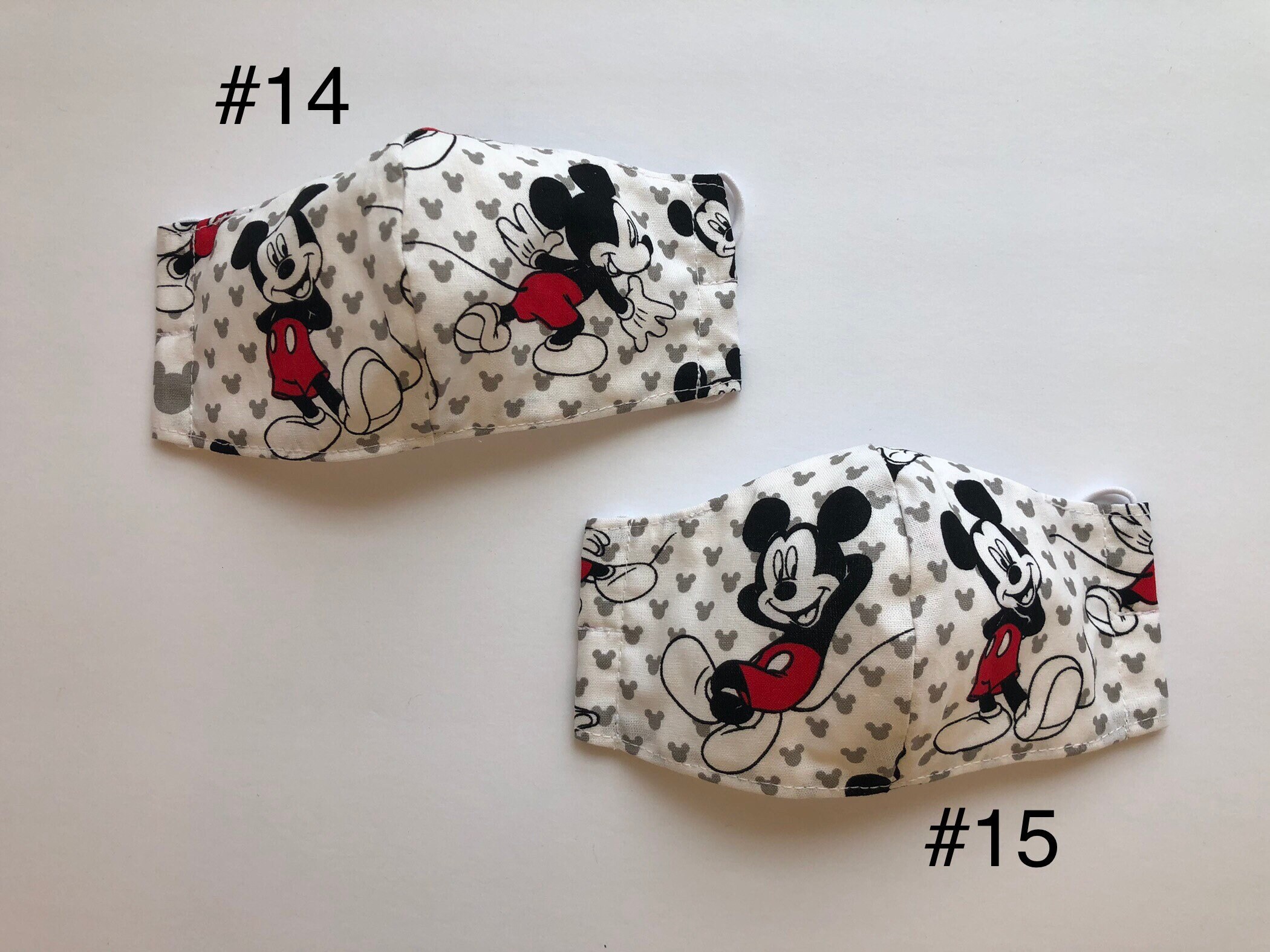 Minnie Mouse Face Mask 3 Layers W/ Filter Pocket Removable | Etsy