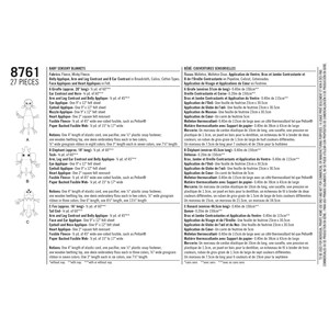 Simplicity Pattern 8761 Babies' Sensory Blanket - Etsy