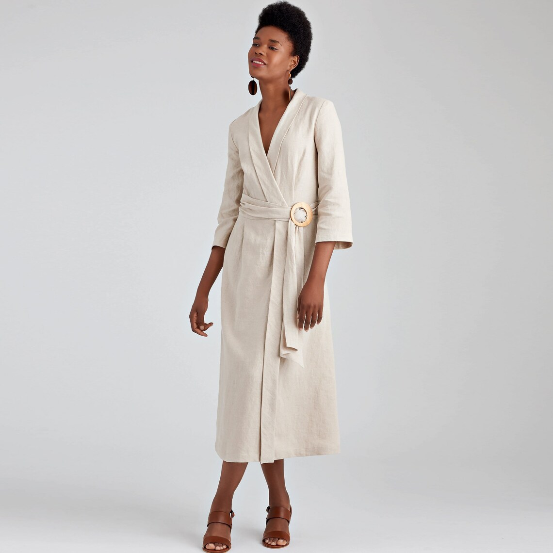 Simplicity Pattern S9042 Misses' Wrap Dresses With Length | Etsy